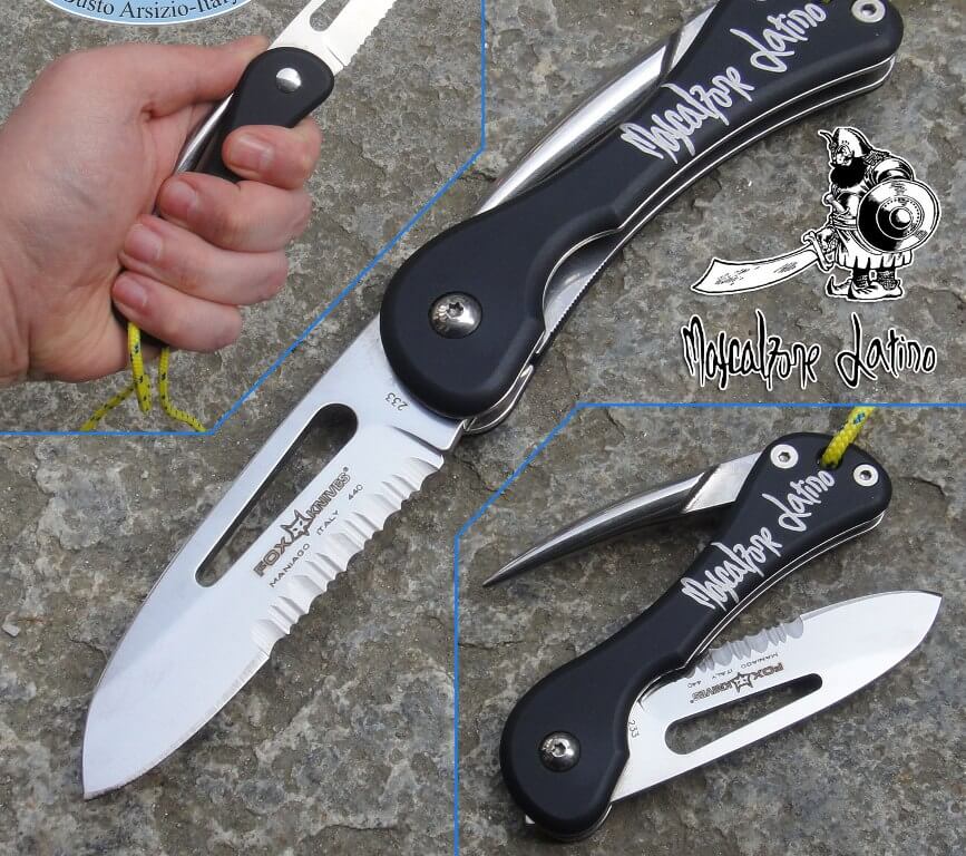 Fox Saling knife couteau marin — Couteaux Fontaine | coutellerie en ligne